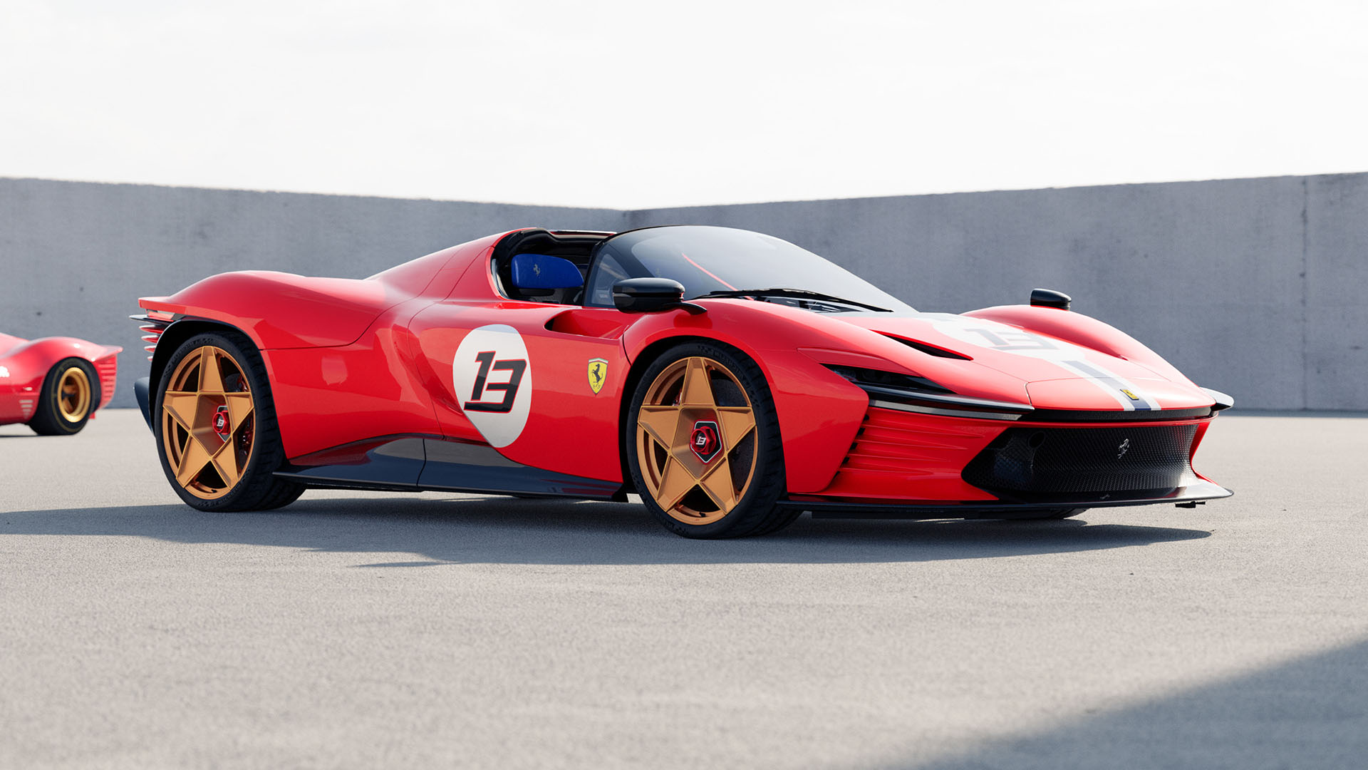 FERRARI DAYTONA SP3 FORGED WHEELS - Llagosdesign