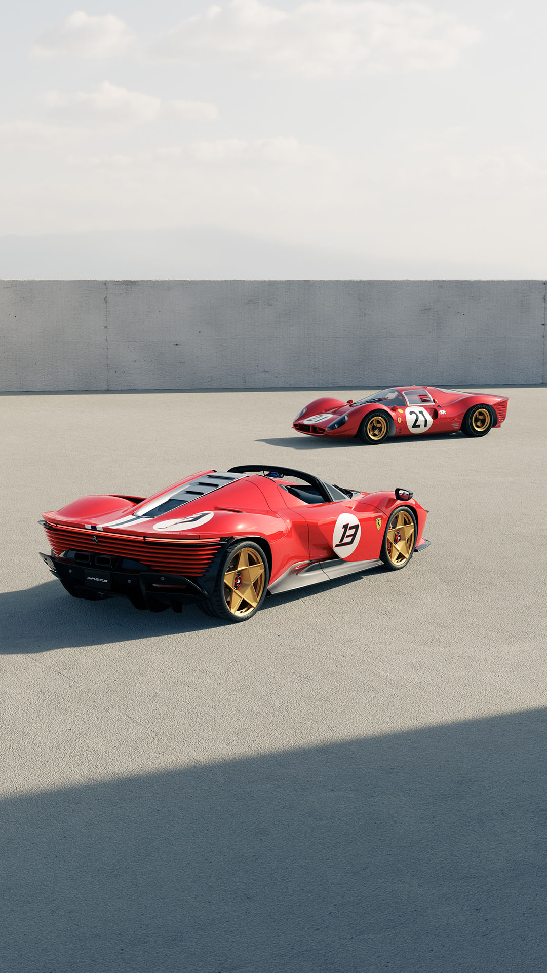 FERRARI DAYTONA SP3 FORGED WHEELS - Llagosdesign