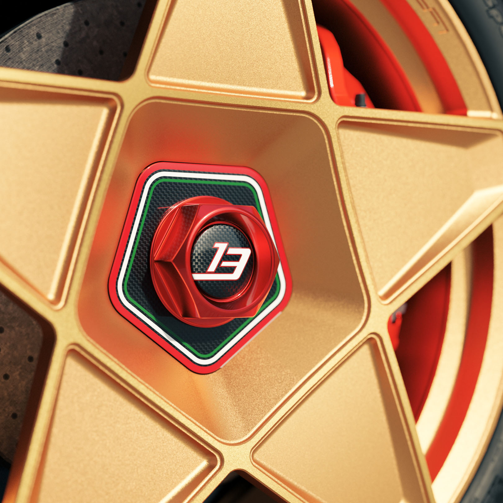 FERRARI DAYTONA SP3 FORGED WHEELS - Llagosdesign